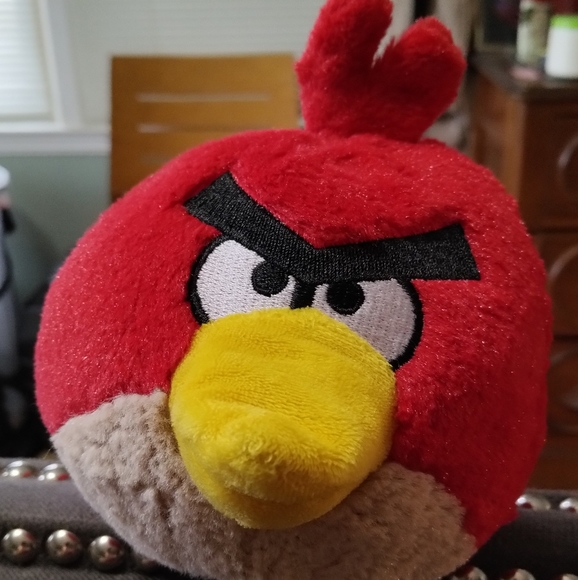 angry birds | Toys | Stuffed Angry Bird Red Needs A New Home | Poshmark